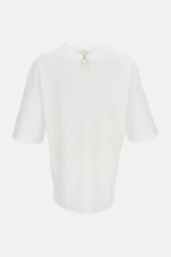 Jacquemus Cotton T-shirt With Faded Logo