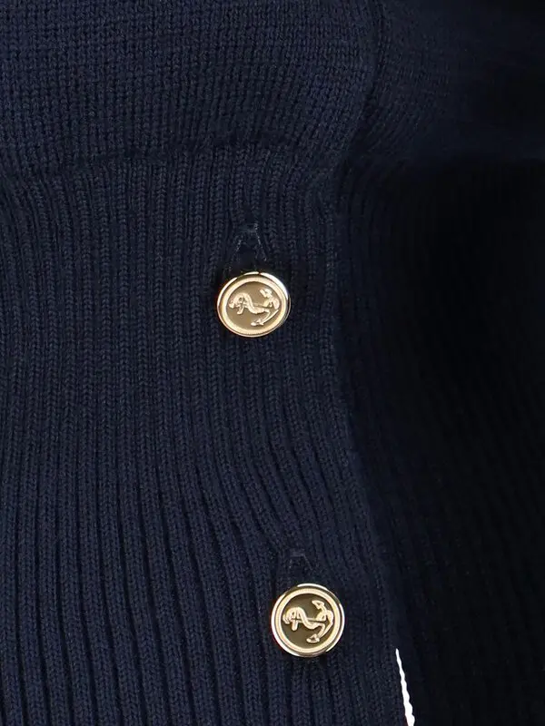 Thom Browne 4-bar" Crewneck Sweater - Blue