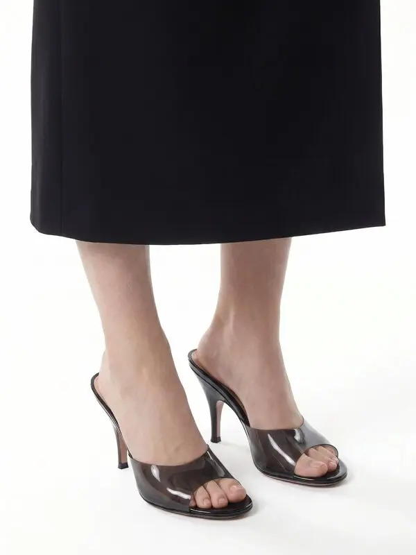 GIANVITO ROSSI Sofia 95 Mules - Black