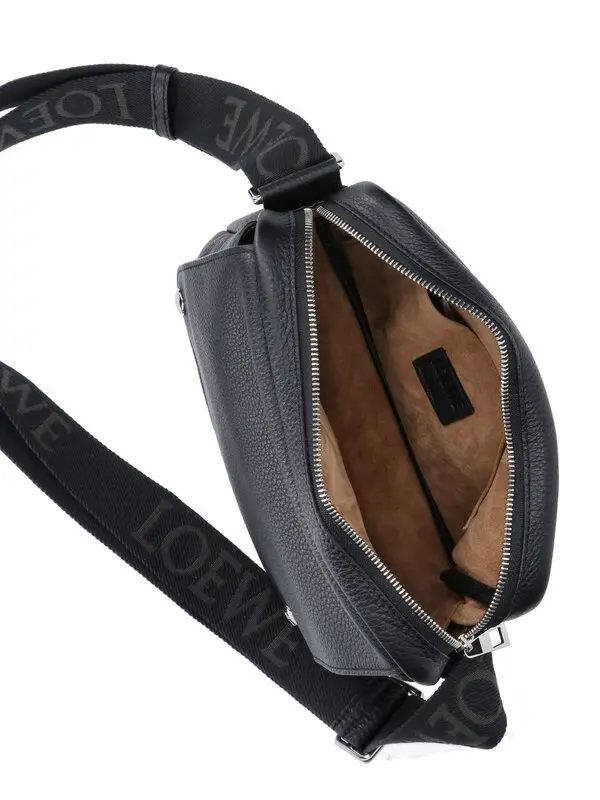 Loewe Messenger Pebble" Shoulder Bag - Black
