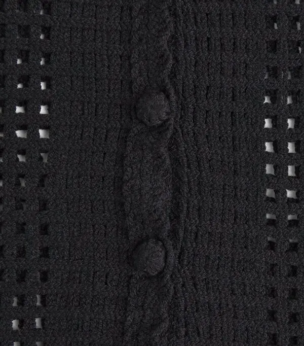 FRAME Crochet Button-up Shirt
