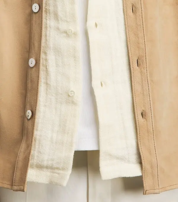 Séfr Cotton-linen Wes Shirt