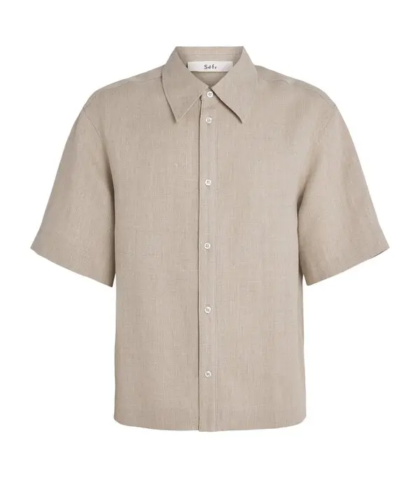 Séfr Linen Dao Short-sleeve Shirt