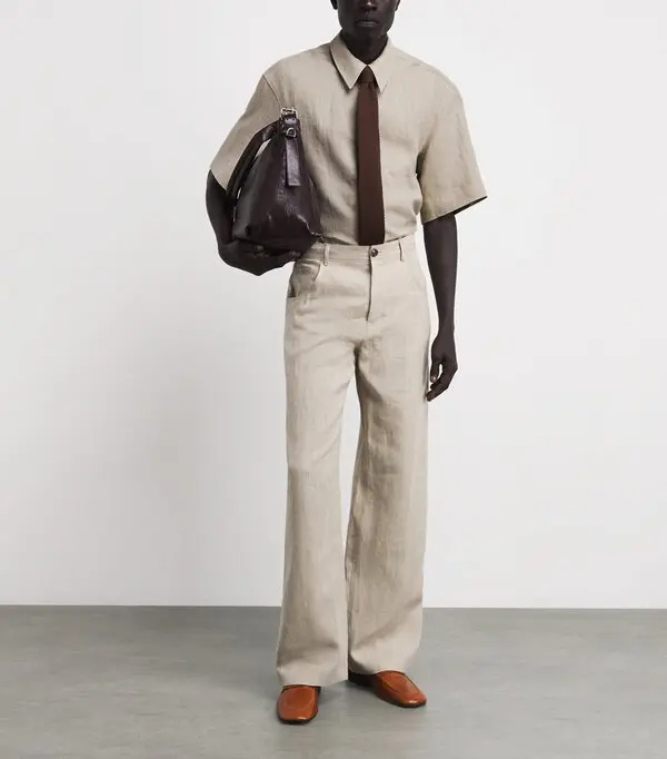 Séfr Linen Dao Short-sleeve Shirt