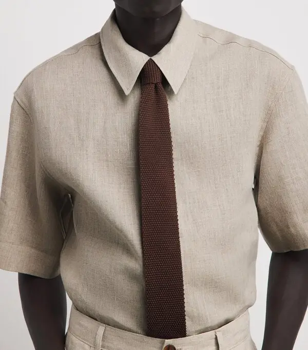 Séfr Linen Dao Short-sleeve Shirt