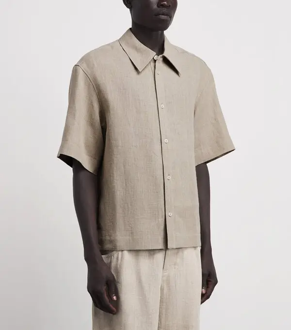 Séfr Linen Dao Short-sleeve Shirt