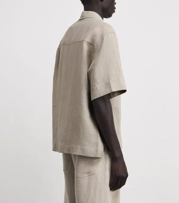 Séfr Linen Dao Short-sleeve Shirt