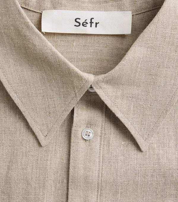 Séfr Linen Dao Short-sleeve Shirt
