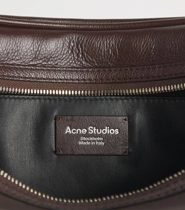 Acne Studios Leather Shoulder Bag - Brown