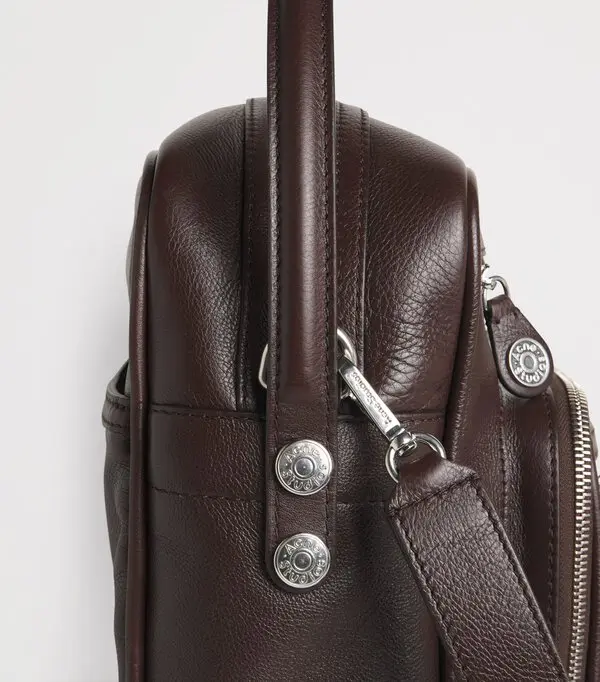 Acne Studios Leather Shoulder Bag - Brown