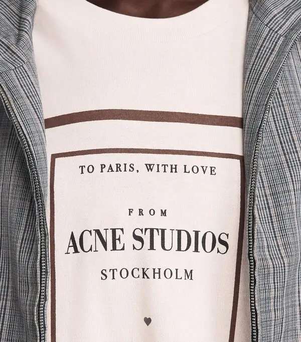Acne Studios Layered Graphic T-shirt