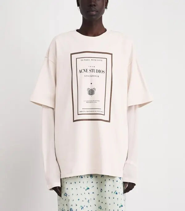Acne Studios Layered Graphic T-shirt