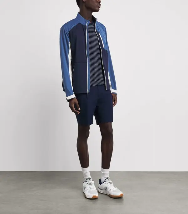 Rlx Ralph Lauren Color-blocked Packable Windbreaker Jacket