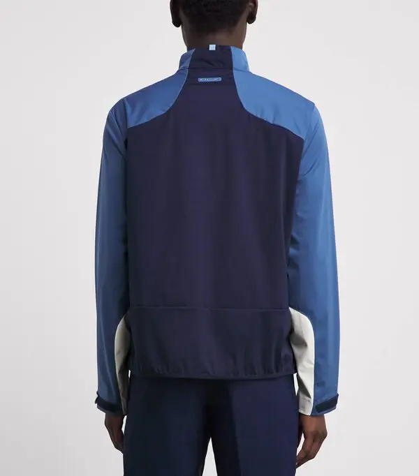 Rlx Ralph Lauren Color-blocked Packable Windbreaker Jacket