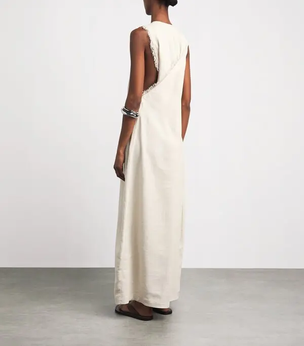 Nanushka Linen-blend Amarilis Maxi Dress