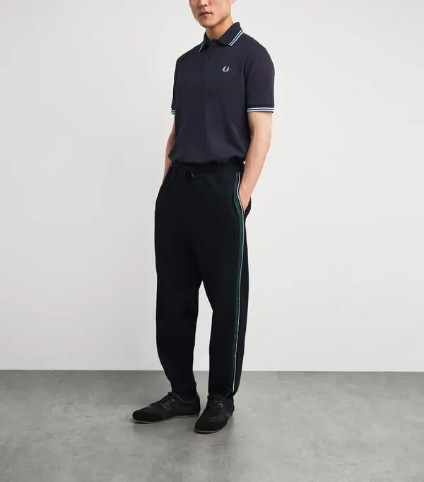 Fred Perry Twin Tipped Polo Shirt - Navy