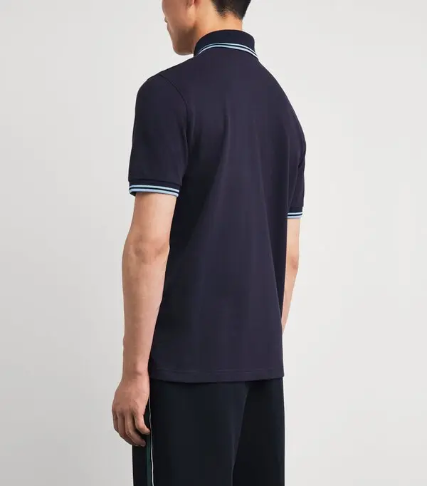 Fred Perry Twin Tipped Polo Shirt - Navy