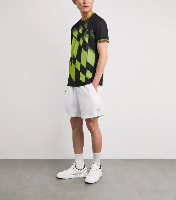 Fred Perry Tennis Print Anchor T-shirt