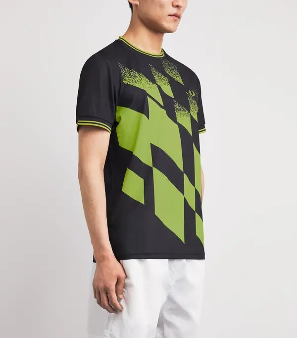 Fred Perry Tennis Print Anchor T-shirt