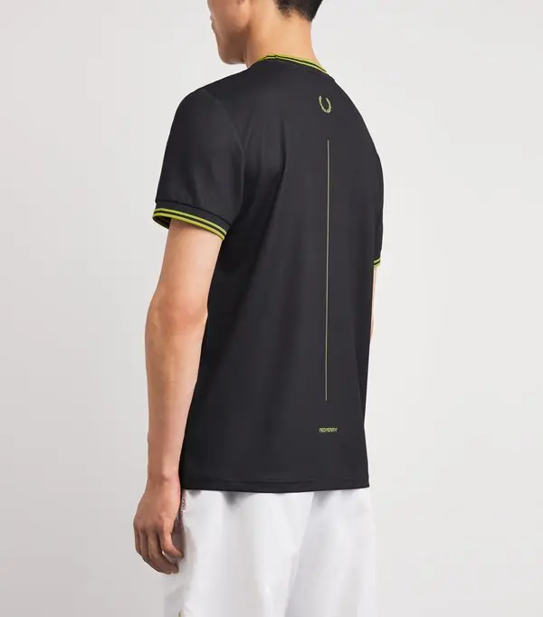 Fred Perry Tennis Print Anchor T-shirt