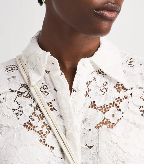 Alice + Olivia Lace Lane Shirt