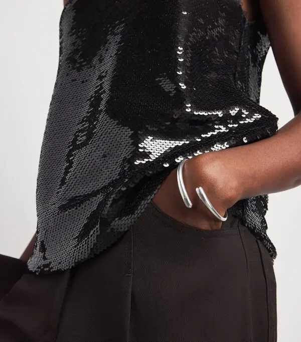 ESSE STUDIOS Sequined Sleeveless Top