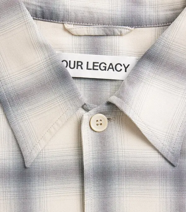 Our Legacy Every Check Shirt - Green