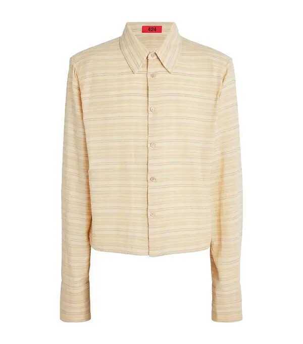 424 Cotton-blend Stripe Shirt