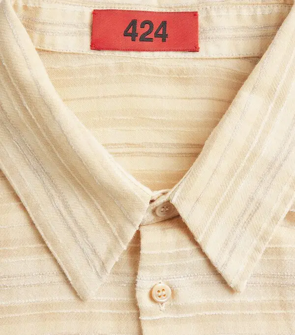 424 Cotton-blend Stripe Shirt