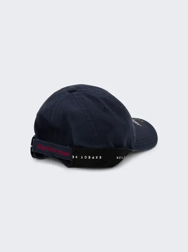 Martine Rose Roll Back Cap - Navy
