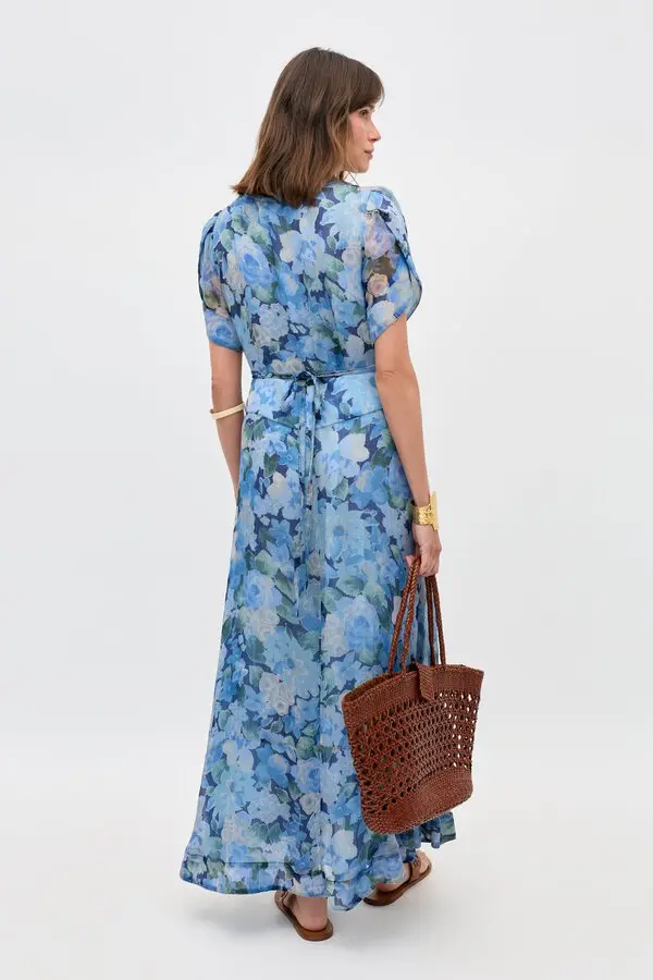 Rixo Novara Chelsea Floral Maxi Dress