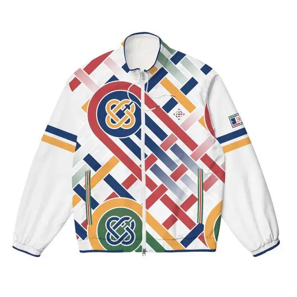 Casablanca Printed Polyester Track Jacket - Multicolor