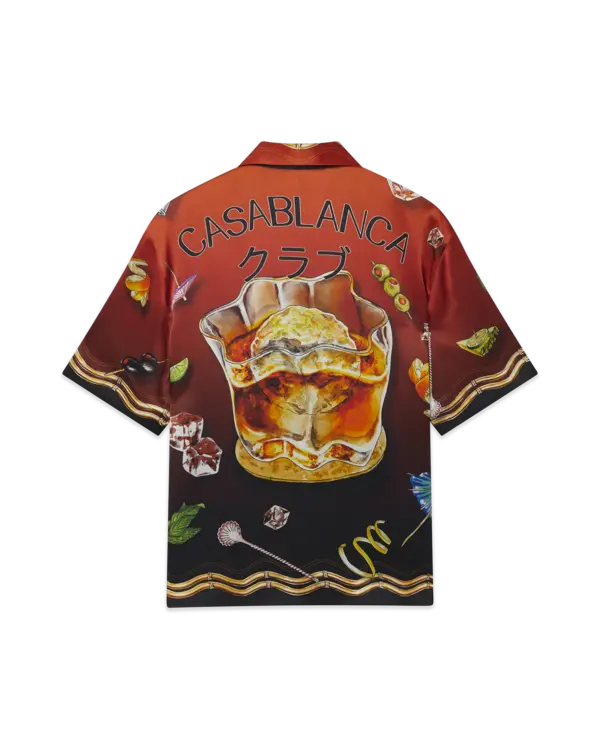 Casablanca Casa Club Sunset Silk Shirt
