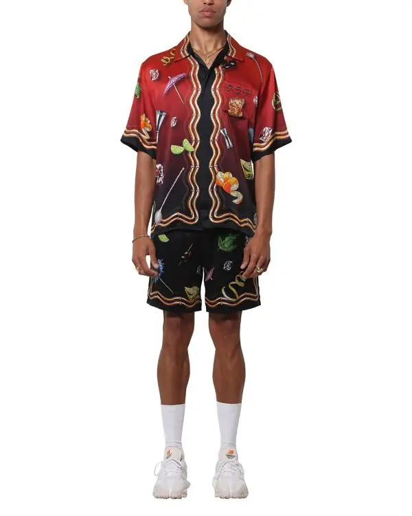 Casablanca Casa Club Sunset Silk Shirt