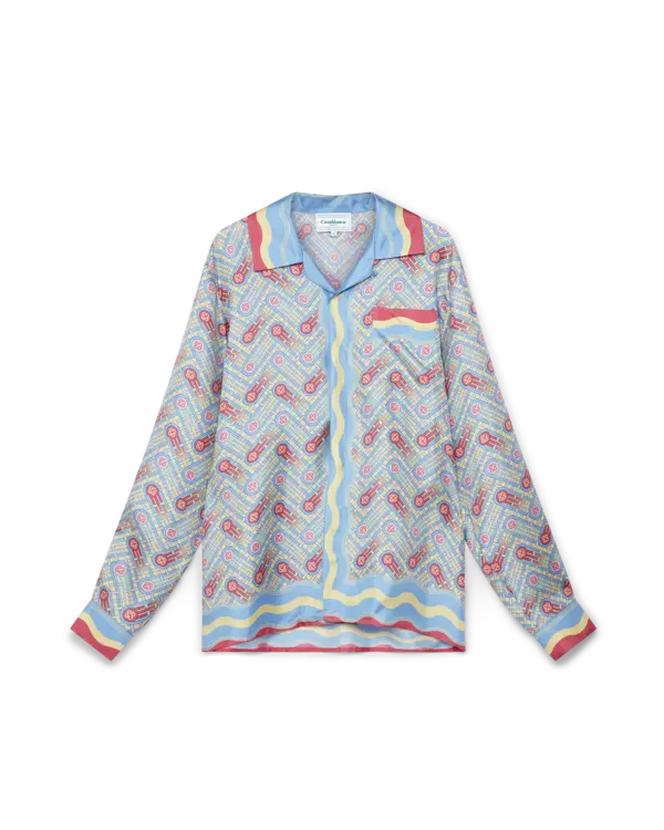 Casablanca Candy Ping Pong Silk Shirt