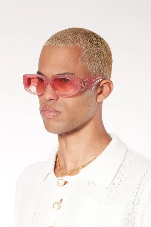 Casablanca The Memphis D-frame Sunglasses - Multicolor
