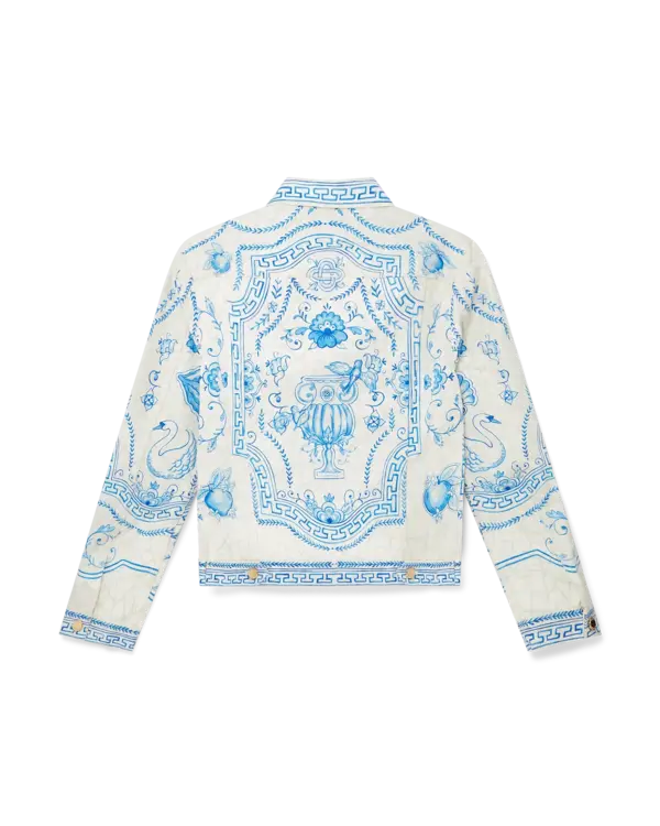 Casablanca Printed Denim Jacket