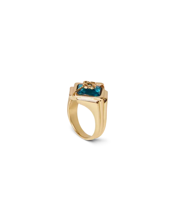 Casablanca Casa Signet Ring - Multicolor