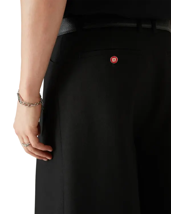 Casablanca Cotton Tailored Belt Loop Shorts