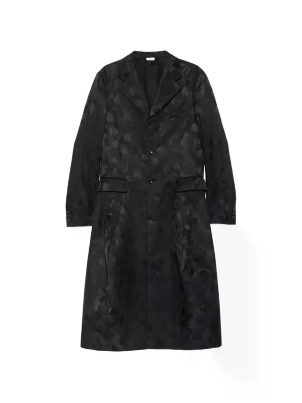 Comme Des Garçons Camouflage Jacquard Coat