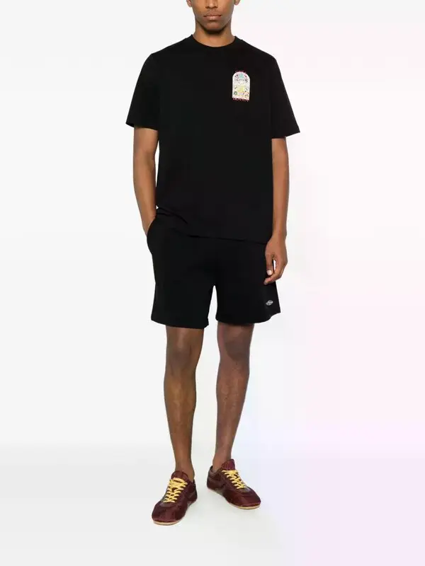 Casablanca Logo Plaque Shorts