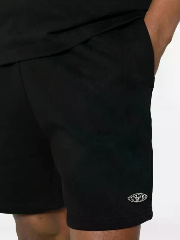 Casablanca Logo Plaque Shorts