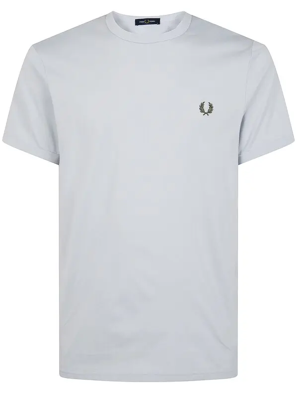 Fred Perry T-shirt Ringer "dusky - Blue