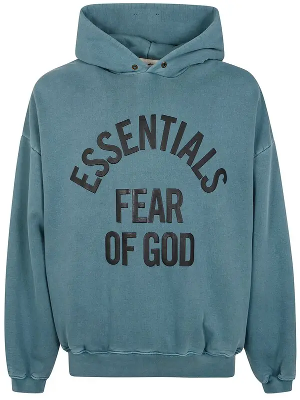 Fear Of God Hooded Sweatshirt - Blue