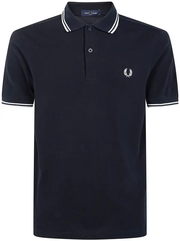 Fred Perry T-shirt Polo Tipped - Blue
