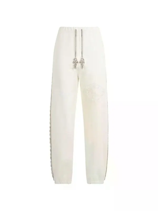 Philipp Plein Crystal Embellished Track Pants