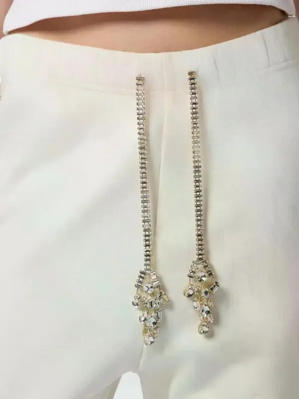 Philipp Plein Crystal Embellished Track Pants
