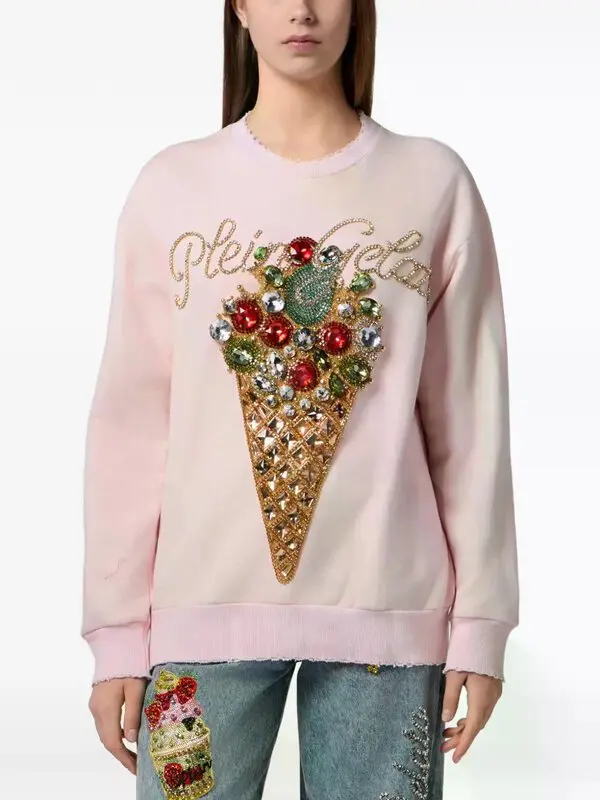 Philipp Plein Embellished Sweatshirt