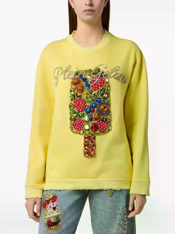 Philipp Plein Embellished Sweatshirt
