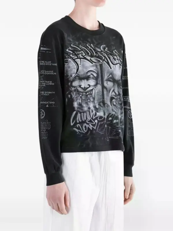 HELLSTAR Commandments Graphic-print Long-sleeve T-shirt